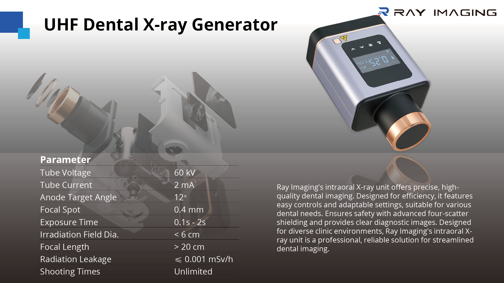 eRAY DR X-ray Imaging System - Ray Imaging