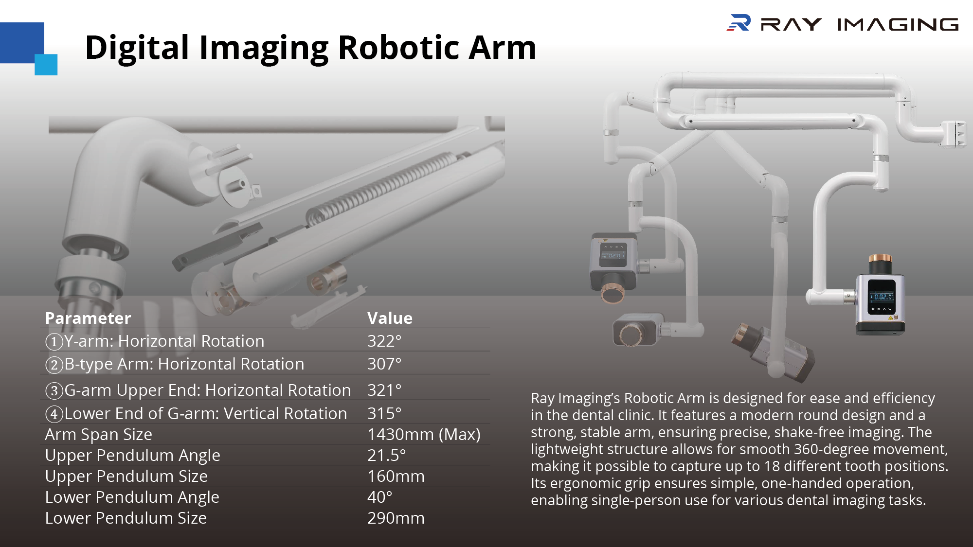 eRAY DR X-ray Imaging System - Ray Imaging